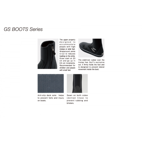 Gull GS Diving Boots | Dive Box